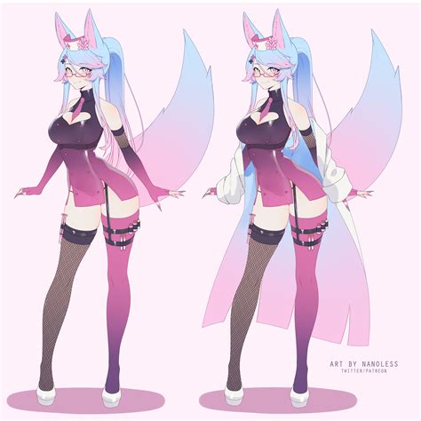 Silvervale Vshojo Drawn By Nanoless Danbooru