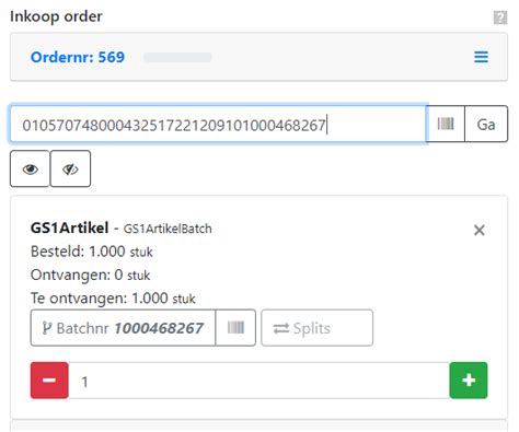 GS1 En UDI Barcode Barcode Scan