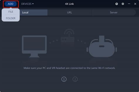 4x Link怎么将pc中的文件传输到vr设备中播放。 4xvr Video Player 4x Link怎么将pc中的文件传输到vr设备中播放。 4xvr Video Player
