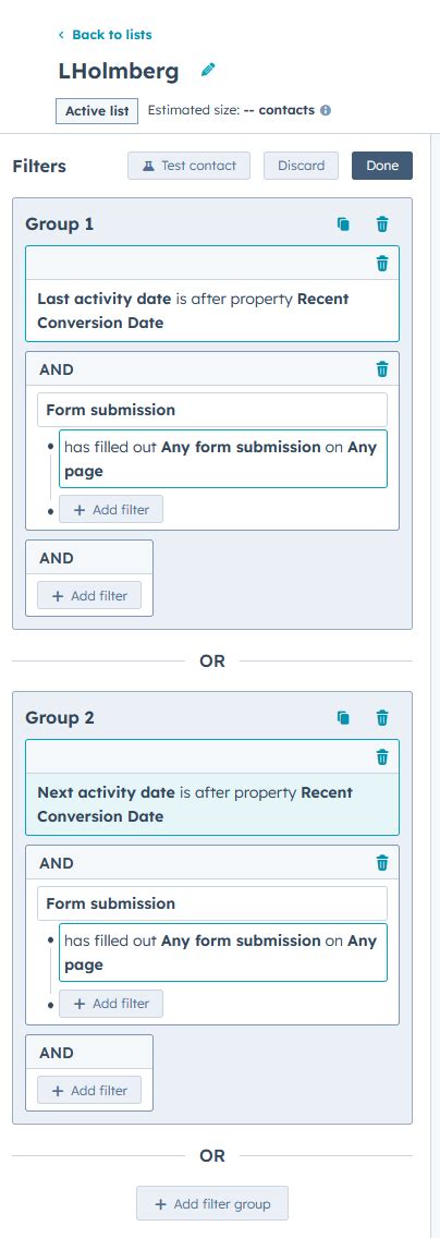 Solved Hubspot Community Remove From Static List Based On Registered Sales Activity Hubspot