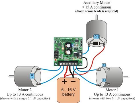 Pololu Trex Dual Motor Controller Dmc01 Botland Robotic Shop