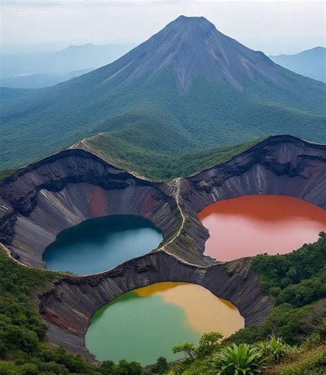 Strumica ТРОБОЈНАТА ЕНИГМА НА ПРИРОДАТА Мистеријата на езерото Келимуту или езерото во три