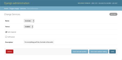 Evernote — Trigger Happy 1 5 2 Documentation