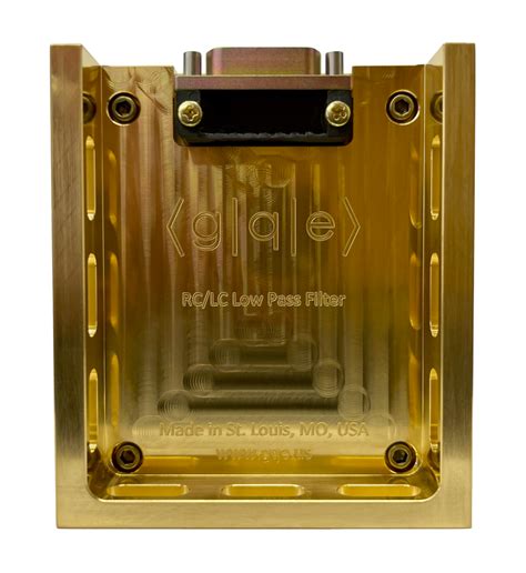 Gqe Lpf T Cryogenic Low Pass Filter Transport T Configuration Features 25 Lines With 20