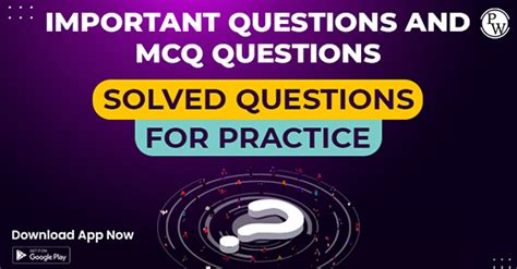 Important Questions Class 12 Physics Chapter 7 Alternating Current