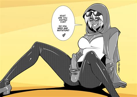Rule 34 1futa Anasheya Balls Breasts Comic Dark Skinned Futanari Dark