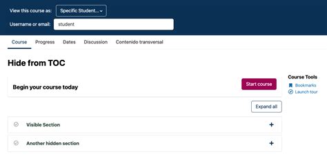 Use A Section From A Course Independently Of The Course Outline Latest Documentation