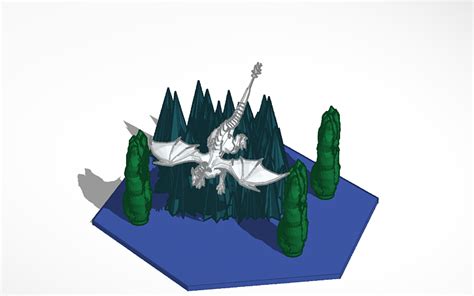 3d Design Scary Dragon Tinkercad