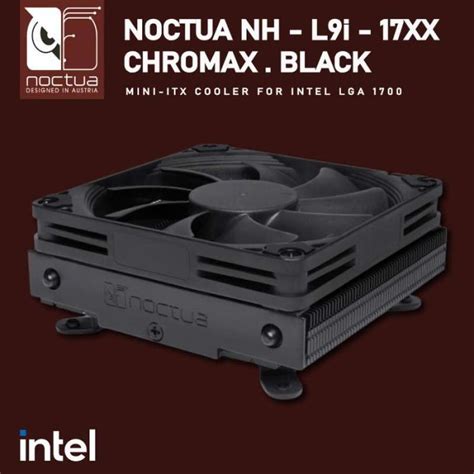 Jual Noctua Nh L9i 17xx Chromax Black Mini Itx Cpu Cooler Intel Lga 1700 Di Seller Lezz