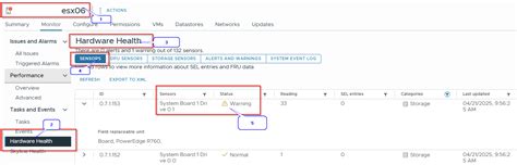 Symptoms There Is A Warning On Hardware Health Sensors