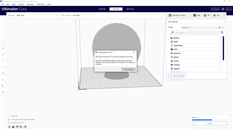 Slicing Problem · Issue 13057 · Ultimakercura · Github