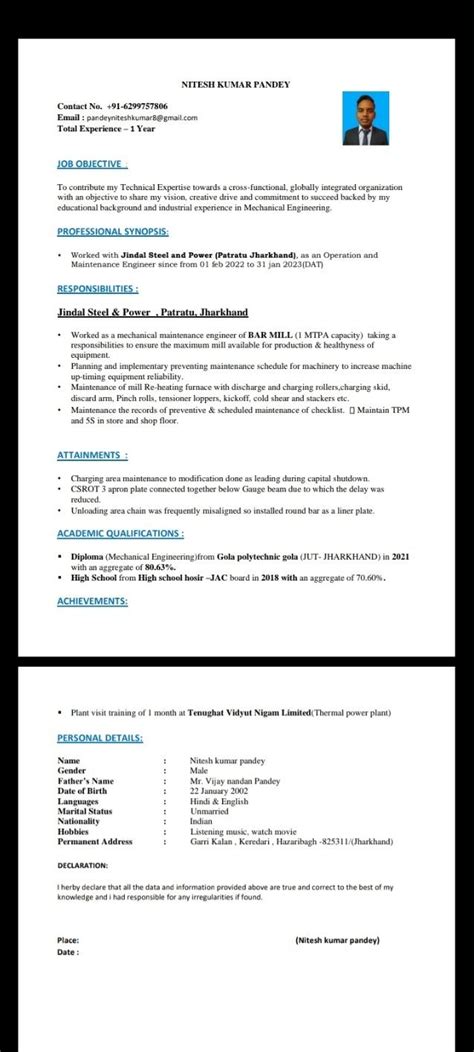 Nitesh Kumar Pandey On Linkedin Job