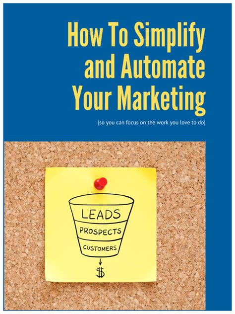 Simplify And Automate Your Marketing Pdf Word Press Marketing