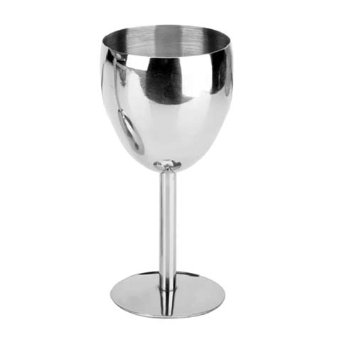 Stainless Steel Wine Goblet Glasses Classic Design High Quality Goblets