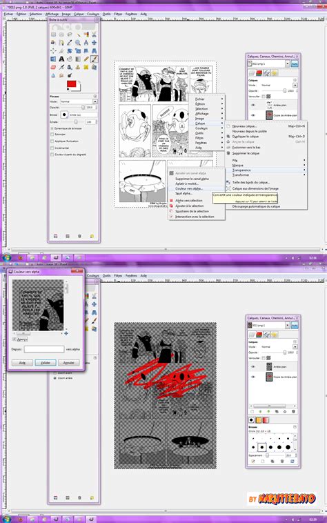 Tuto Gimp Fr 03  By Naruttebayo67 On Deviantart