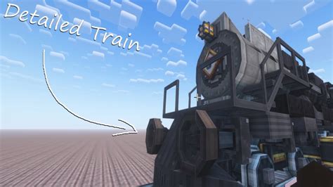 Detailed Steam Train In Minecraft Create Mod Extended Bogeys Youtube