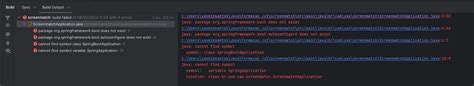Bug Aplicação Está Com Erro Nos Imports Java Trabalhando Com