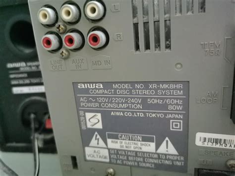 Aiwa Compact Disc Stereo System Audio Portable Music Players On Carousell