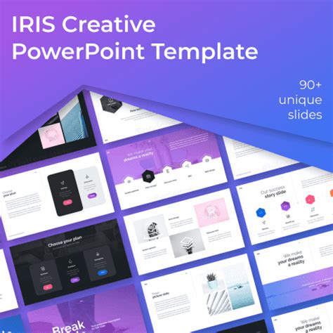 Iris Creative Powerpoint Template Masterbundles