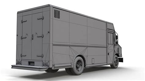 Ups Panel Van 3d Model By Veaceslav Condraciuc