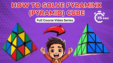 How To Solve Rubiks Pyramid Pyraminx Cube Step By Step Easyest