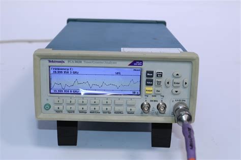 Tektronix Fca 3020 Timer Counter Analyzer 20 Ghz Opt 14b Technology