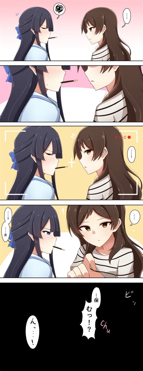 Kitazawa Shiho And Mogami Shizuka Idolmaster And More Drawn By Kurousagi Yuu Danbooru