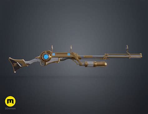 Caitlyn Rifle Arcane Season 2 3d Model 3d Printable Cgtrader