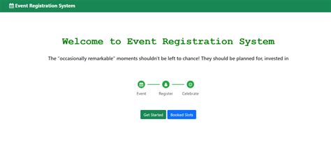 Event Registration System Using Spring Boot Geeksforgeeks