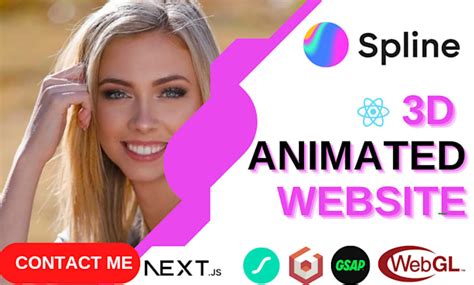 Interactive 3d Animated Website Spline Animation 3d Spline Website