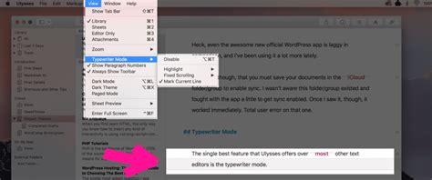 ulysses your new favorite wordpress text editor
