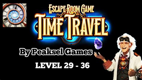 Time Travel Escape Room Game Play Level 29 36 Youtube