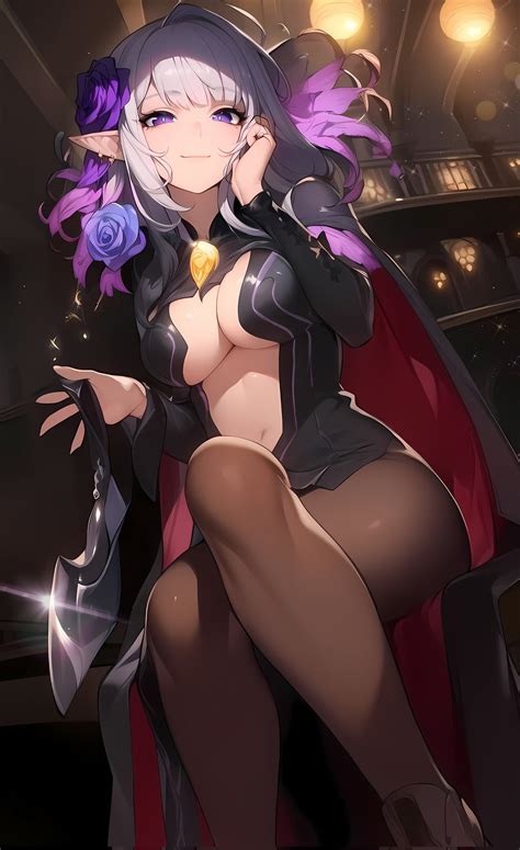 Elsa X Emilia Crossover R Re Zero Ai Generation