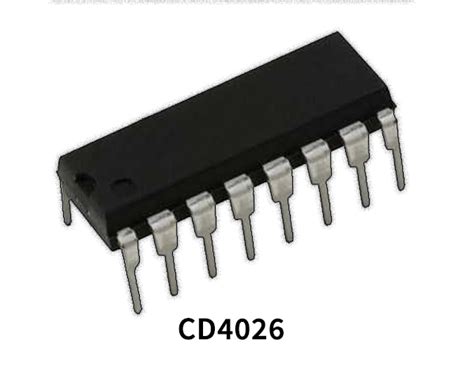 Simple Seven Segment Counter Circuit Using Cd4026