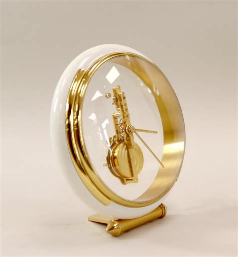 Jaeger Lecoultre Inline Skeleton Clock — Chalfont Clocks Repairs And Restoration Of Antique Clocks