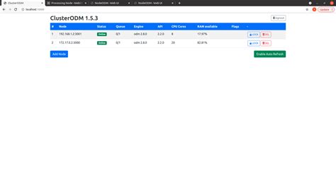 Setting Up Clusterodm Setup Using Webodm Webodm Opendronemap Community