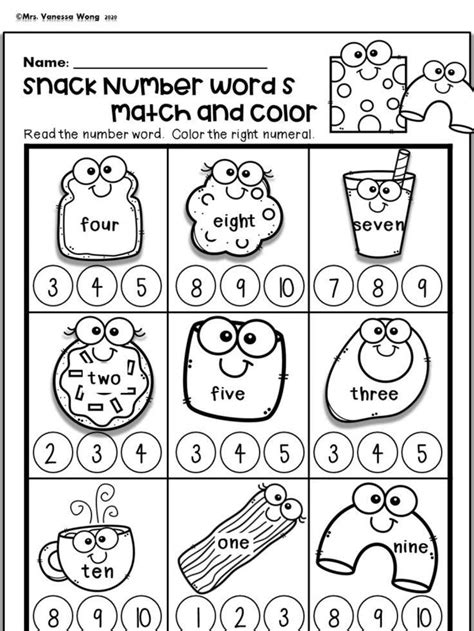 Kindergarten Math Activities Numbers 1 10 Bundle Distance Learning [video] Kindergarten Math