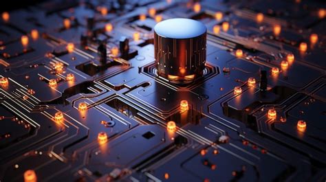 premium photo quantum computer processing complex algorithms