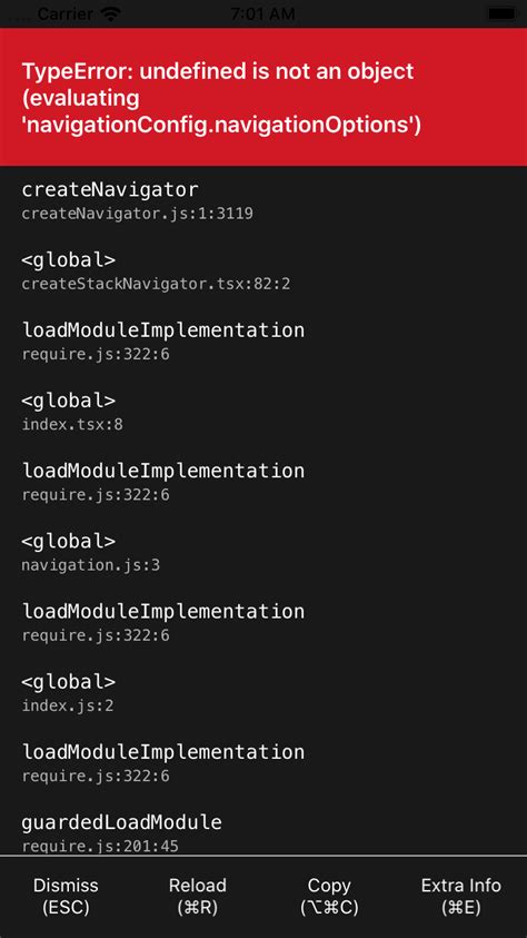 Native Module Cant Be Null · Issue 6696 · React Navigationreact