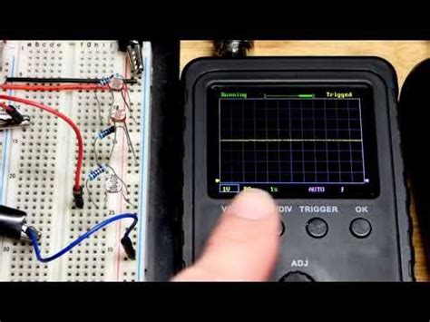 Light Dependent Resistor LDR High And Low Side Voltage Divider Demo By