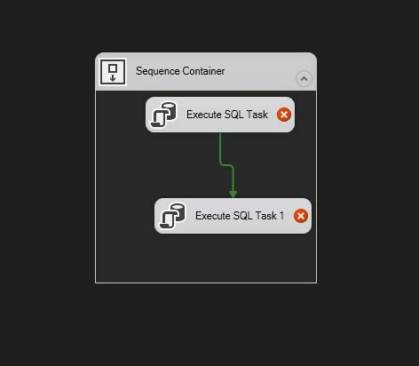 SSIS Sequence Container Excoded