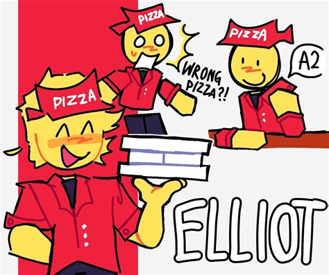 Pizza Man Roblox Funny Cute Drawings Roblox Guy