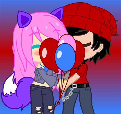 Balloon Kiss Gacha Club By Arwenthecutewolfgirl On Deviantart
