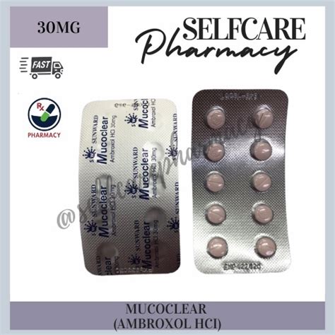 Mucoclear Tablet 30mg Shopee Malaysia