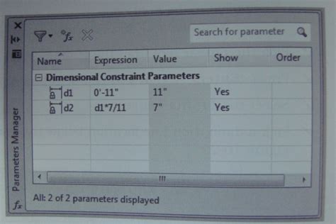 Solved Parameters Manager Cant Be Displayed Autodesk Community