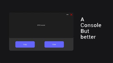Universal Script BTR Console Roblox Scripts ScriptBlox