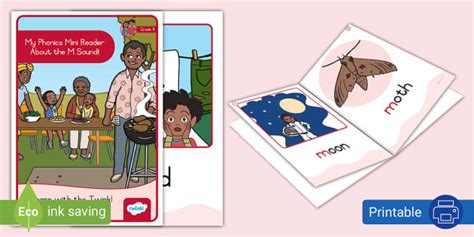 Gr R Phonics Mini Reader M Sound Professor Feito