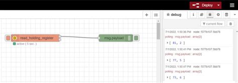 Communicating Over Modbus Tcp With Node Red And Storing Data In Influxdb Dev Community