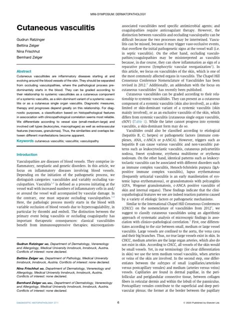 Jurnal Kulit Vaskulitis Pdf Blood Vessel Medical Specialties