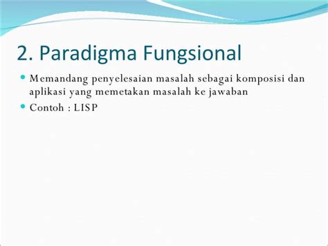 Bab 1a Paradigma Bahasa Pemrograman Ppt